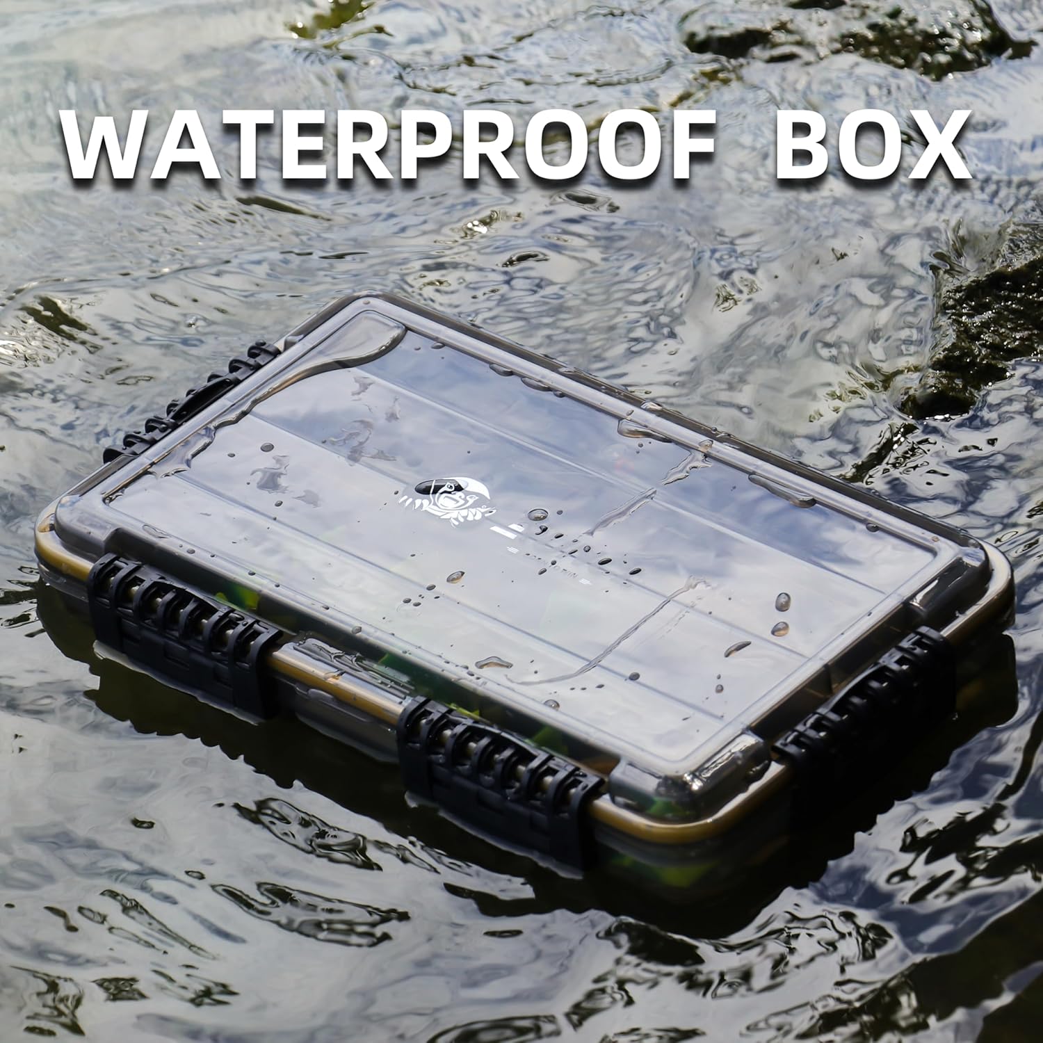 RUNCL Fishing Tackle Box, Waterproof Tray for Jigs Lures, Thicker ...